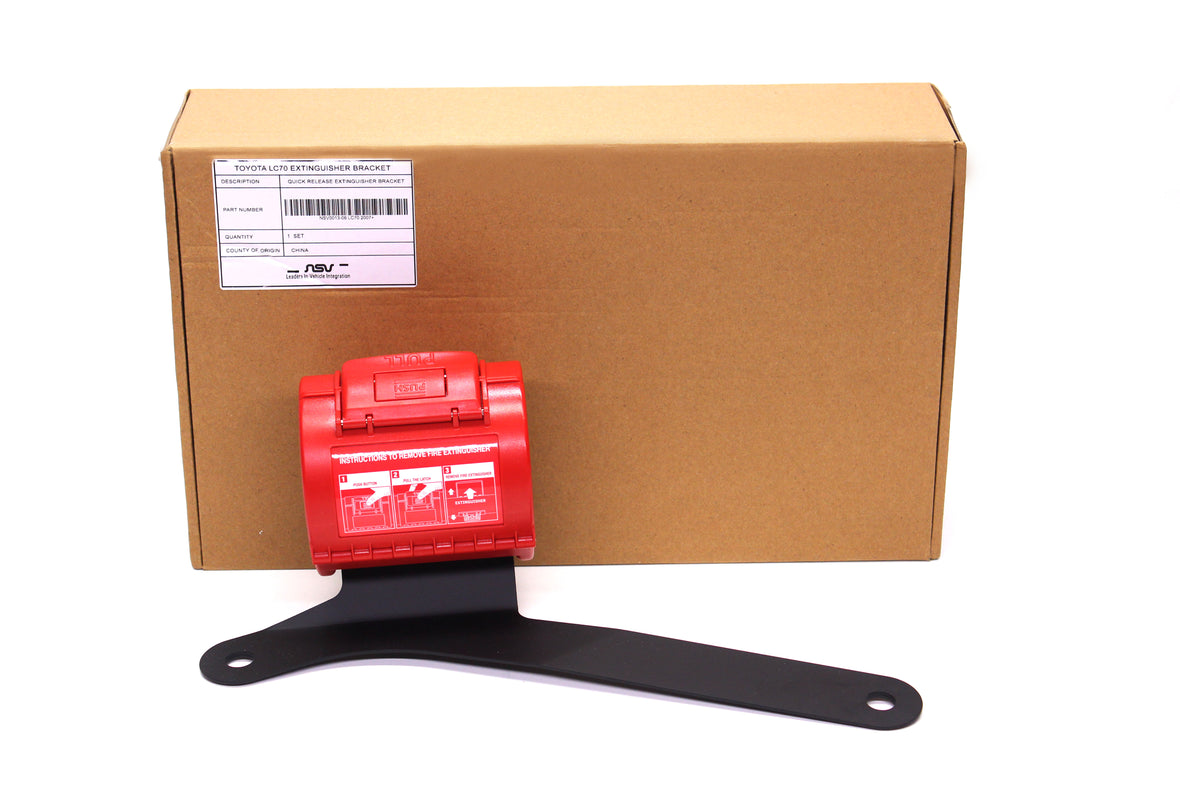 Quick Release Extinguisher Bracket | NSV AUSTRALIA
